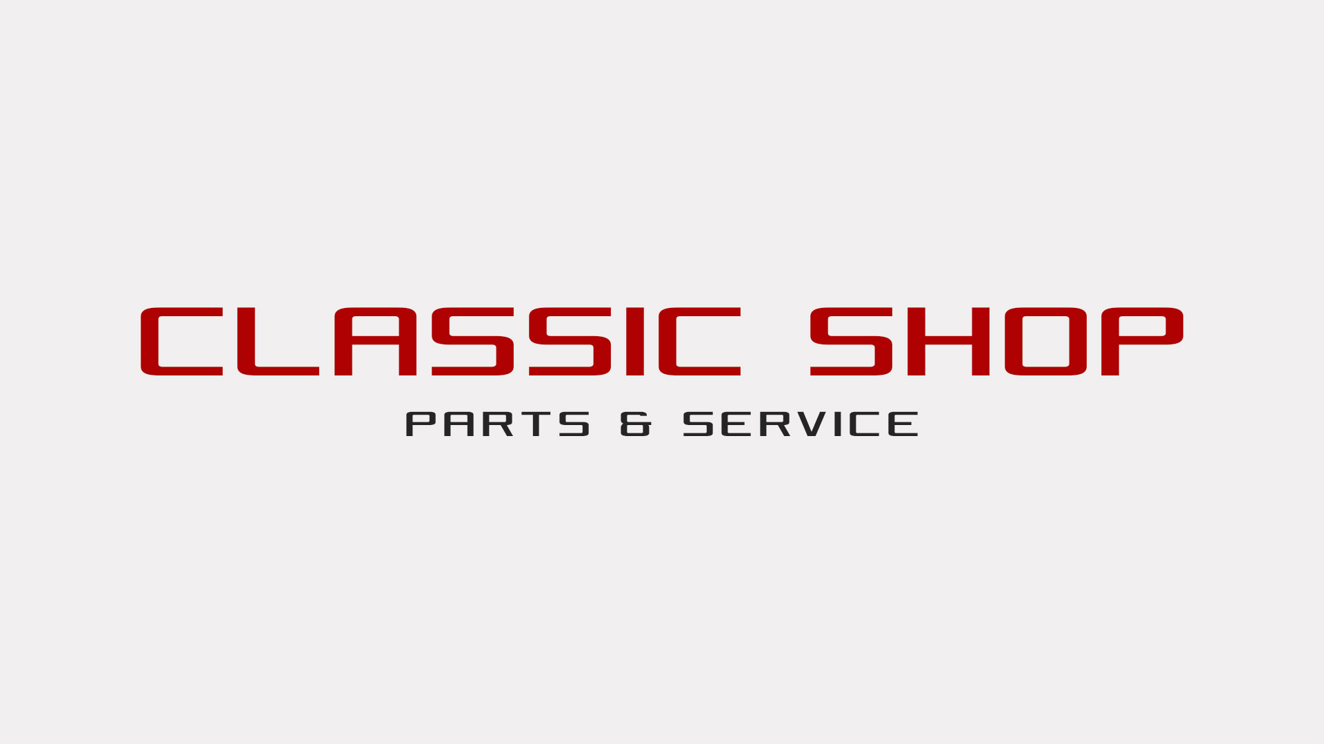 Classic Shop - Loja online de peças para automóveis clássicos.